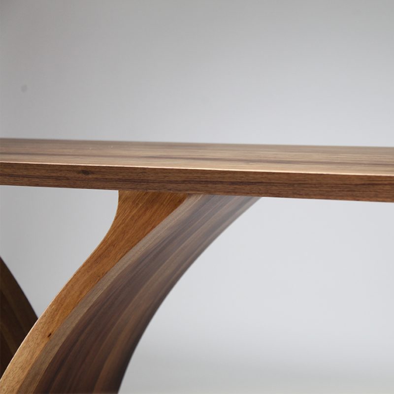 Contour Side Table in Blackwood - Dunstone Design